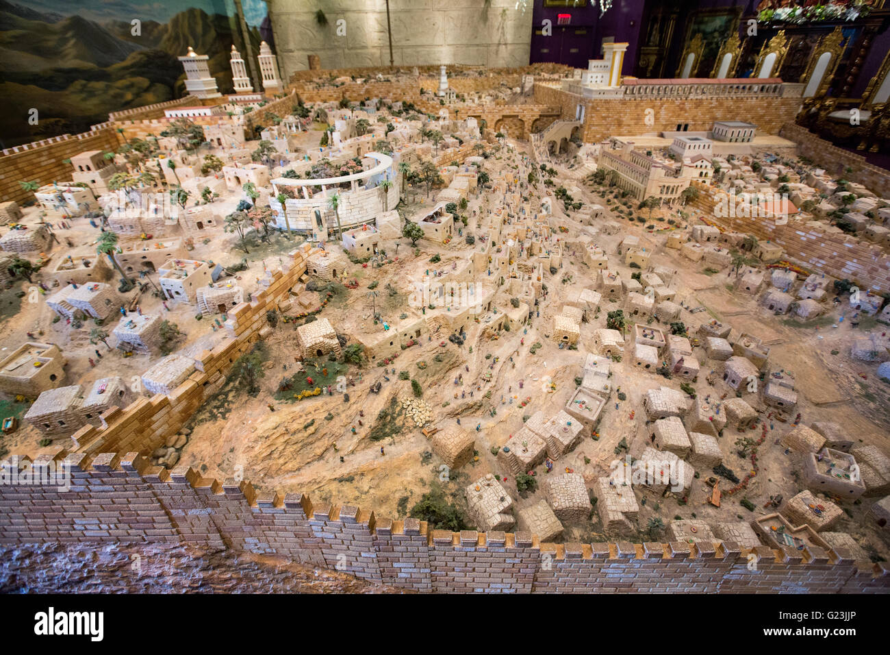 The Jerusalem Model A.D. 66 miniature model of Jerusalem in ancient ...