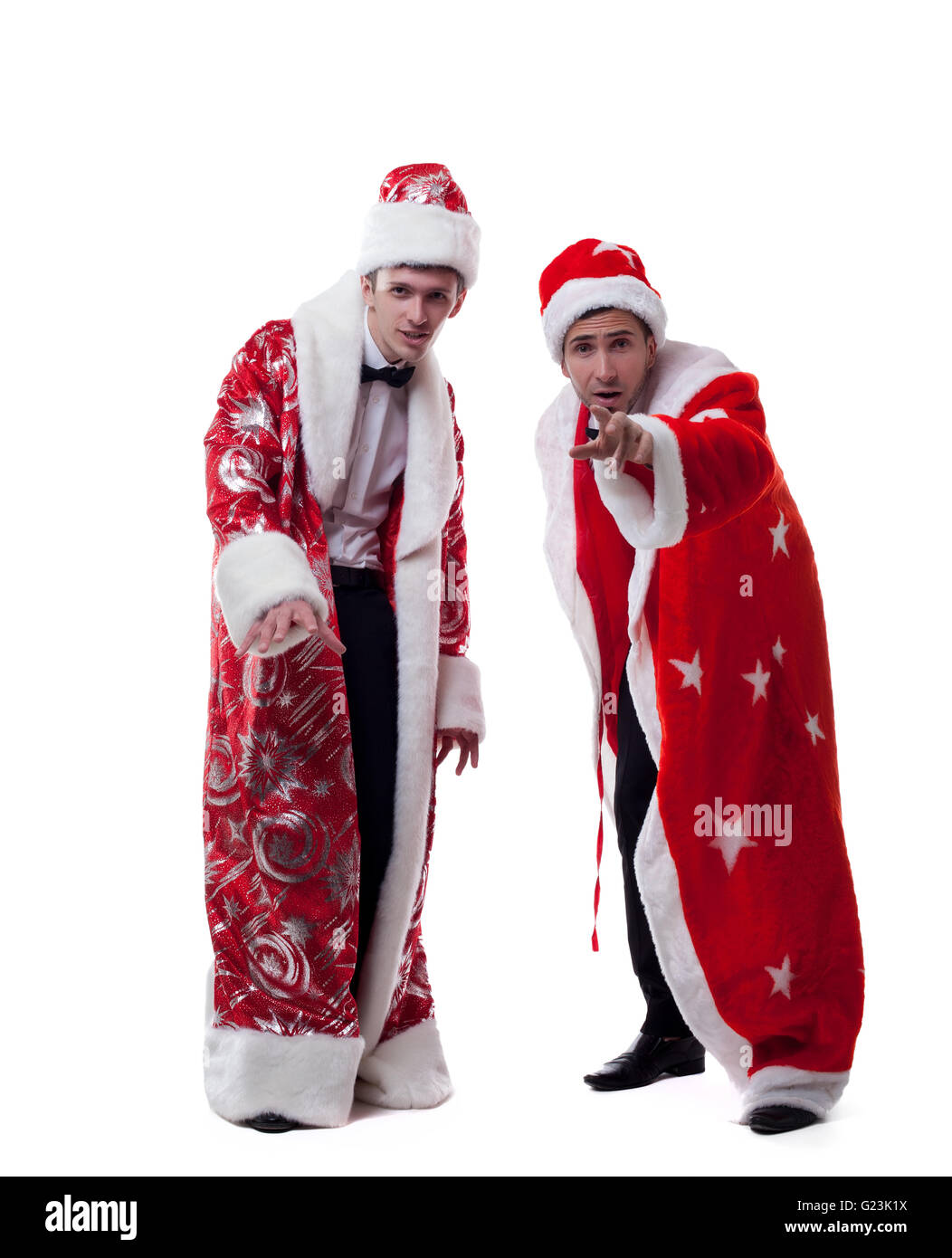 Handsome man dressed santa claus hi-res stock photography and images ...