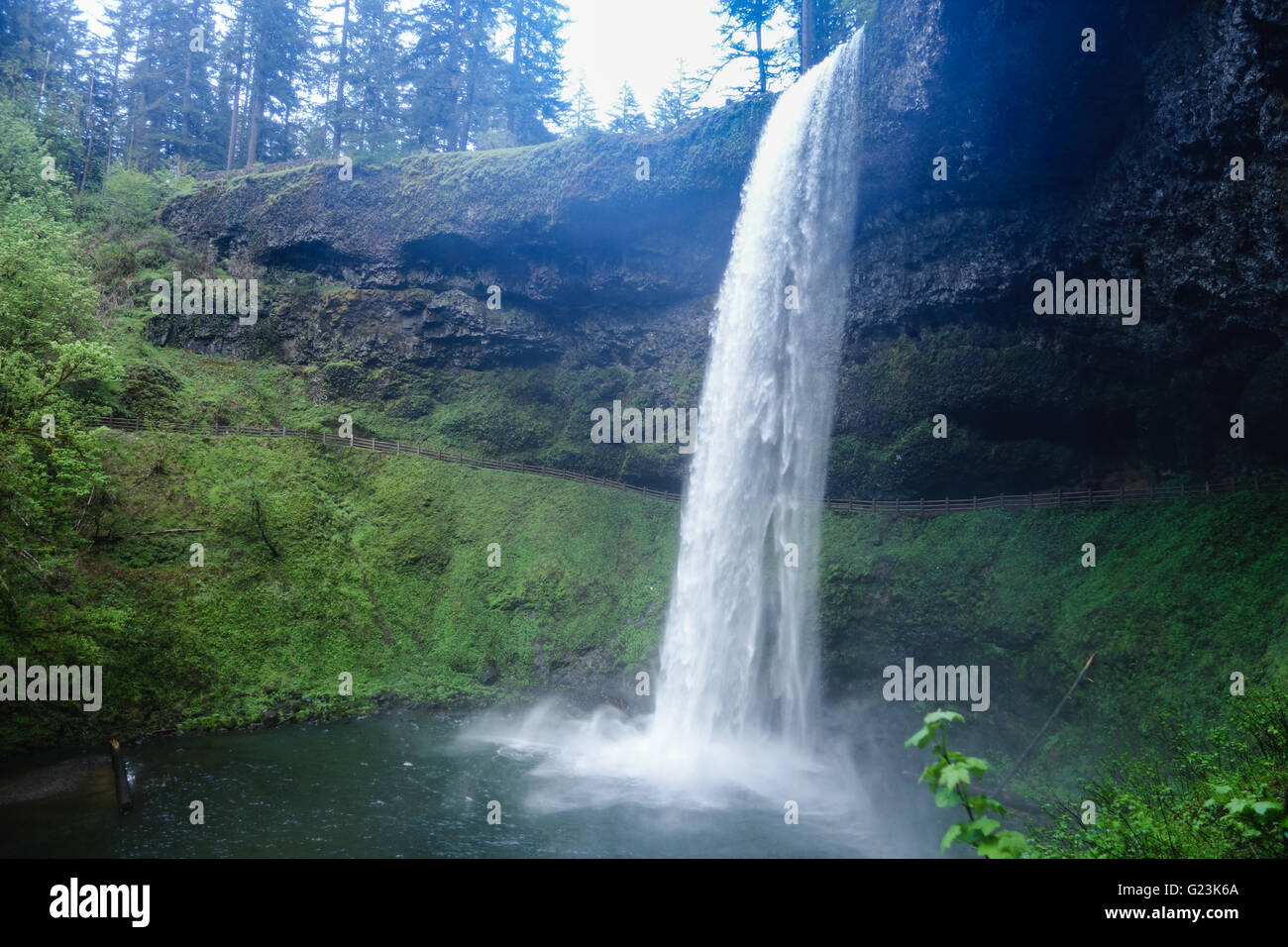 Silver falls Oregon Stock Photo - Alamy