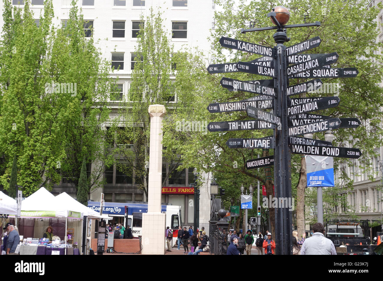 Portland street hi-res stock photography and images - Alamy
