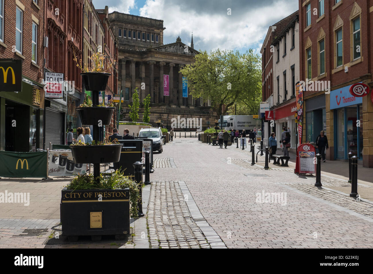 Preston city centre hi-res stock photography and images - Alamy