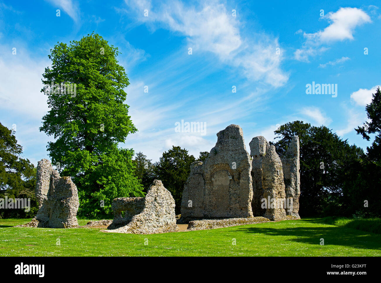 Weeting Castle, Norfolk, England UK Stock Photo - Alamy
