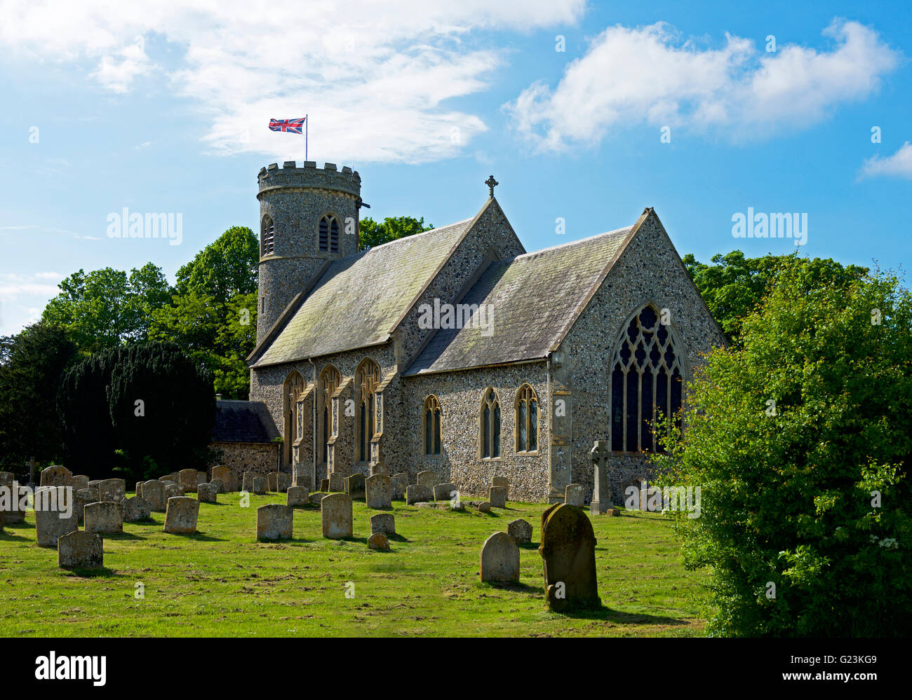 St Mary's Church, Weeting, Norfolk, England UK Stock Photo - Alamy