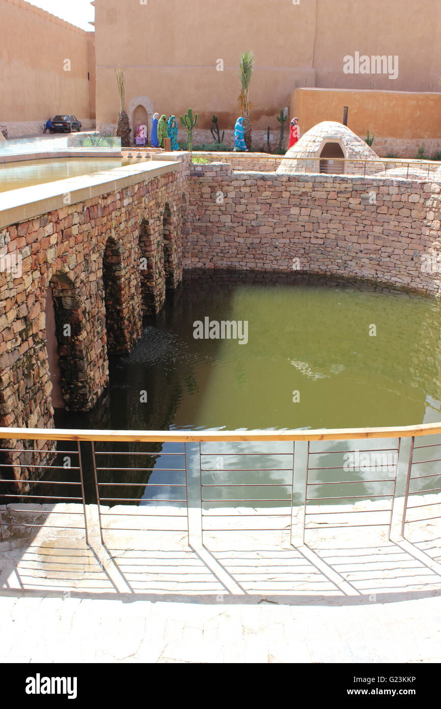 Blue Spring in the medina of Tiznit (Southern Morocco Stock Photo - Alamy