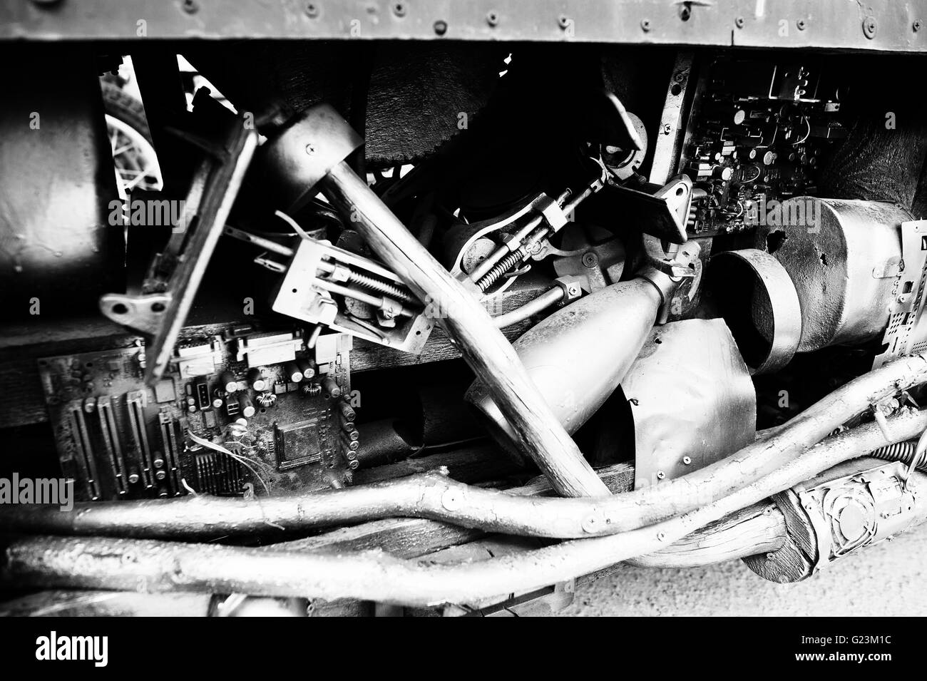 Close up details of handmade motor engine at car Stock Photo - Alamy