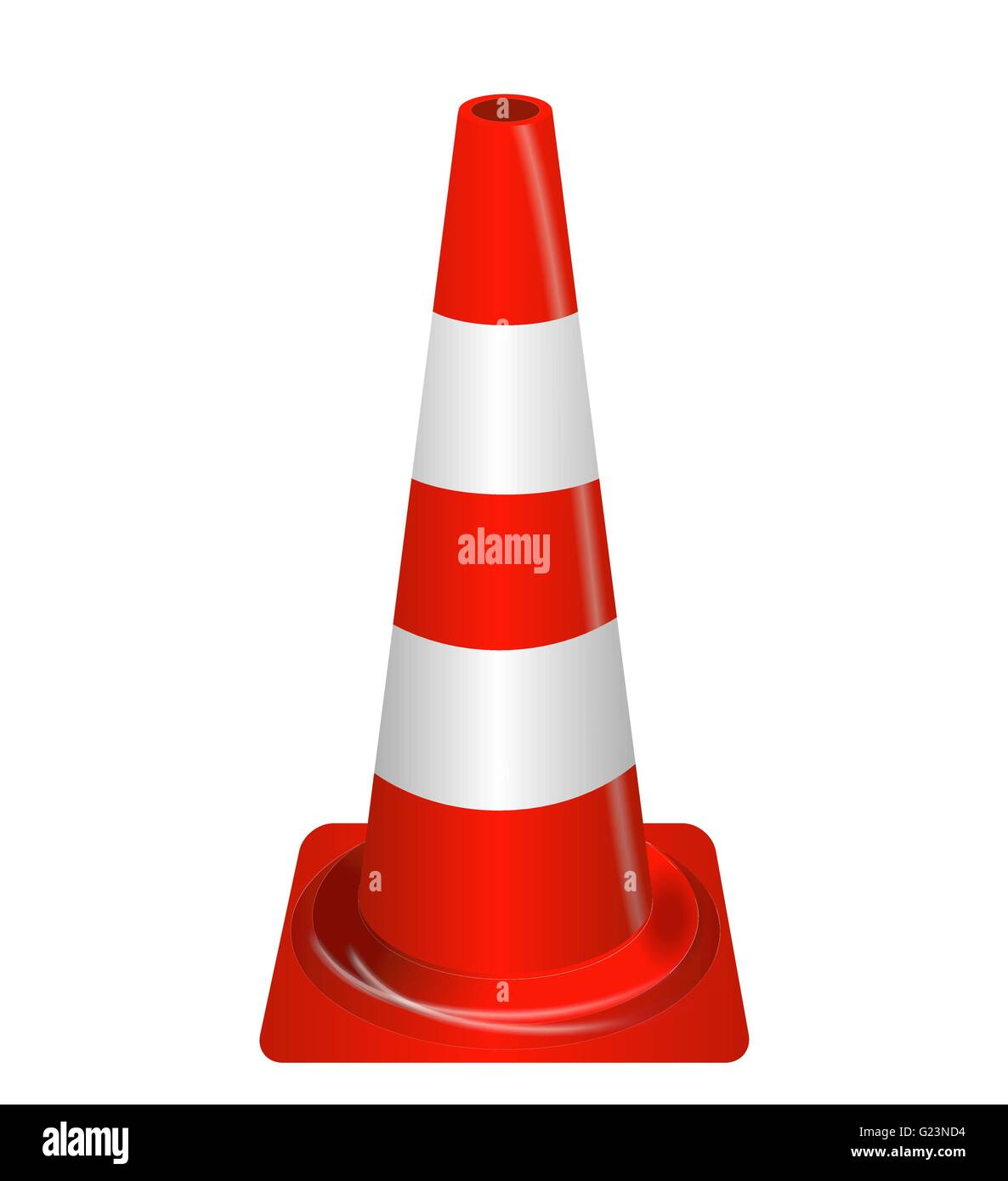 Road signs. Orange Badge guardrails. Vector Illustration Stock Vector ...