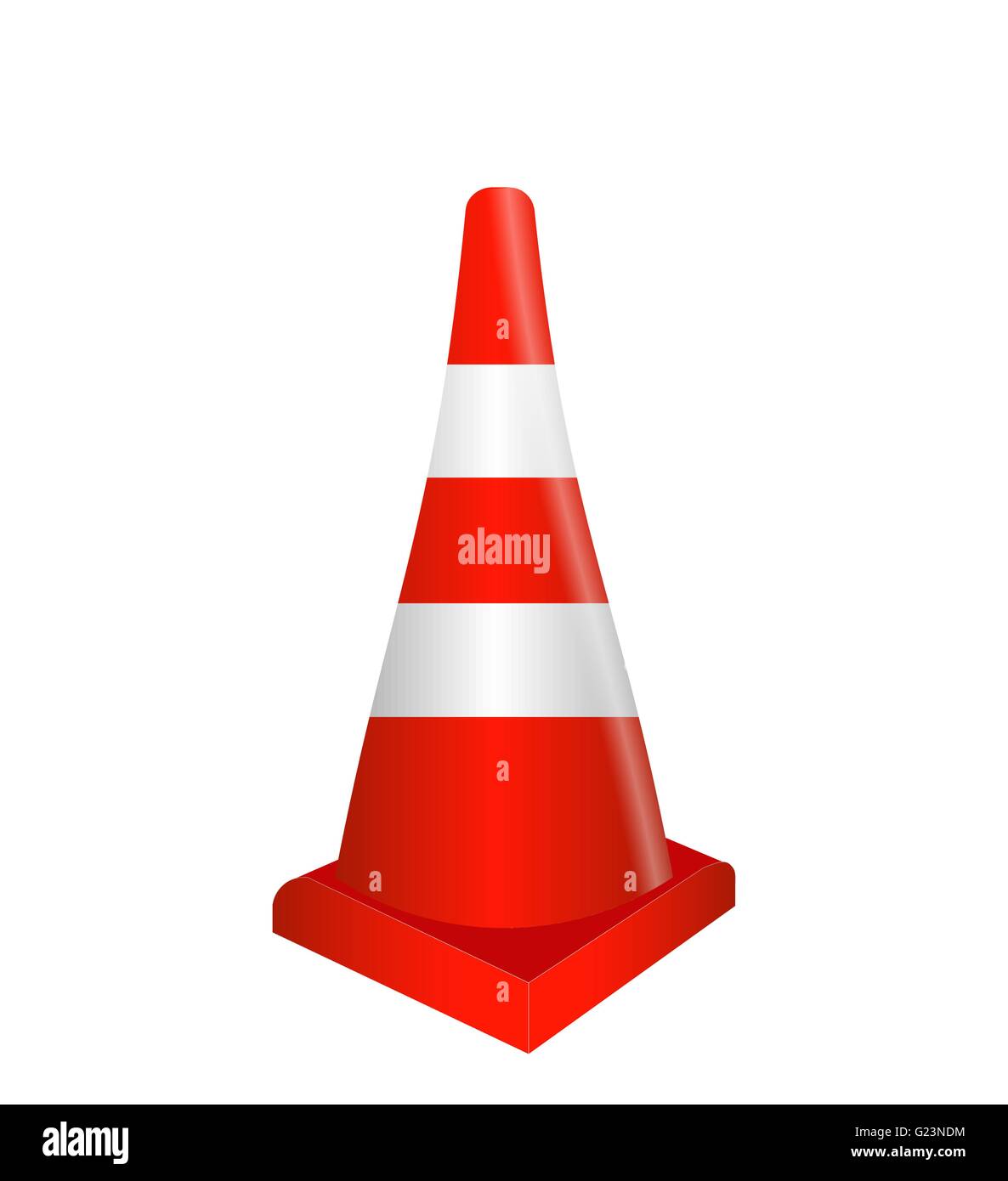 Road signs. Orange Badge guardrails. Vector Illustration Stock Vector ...