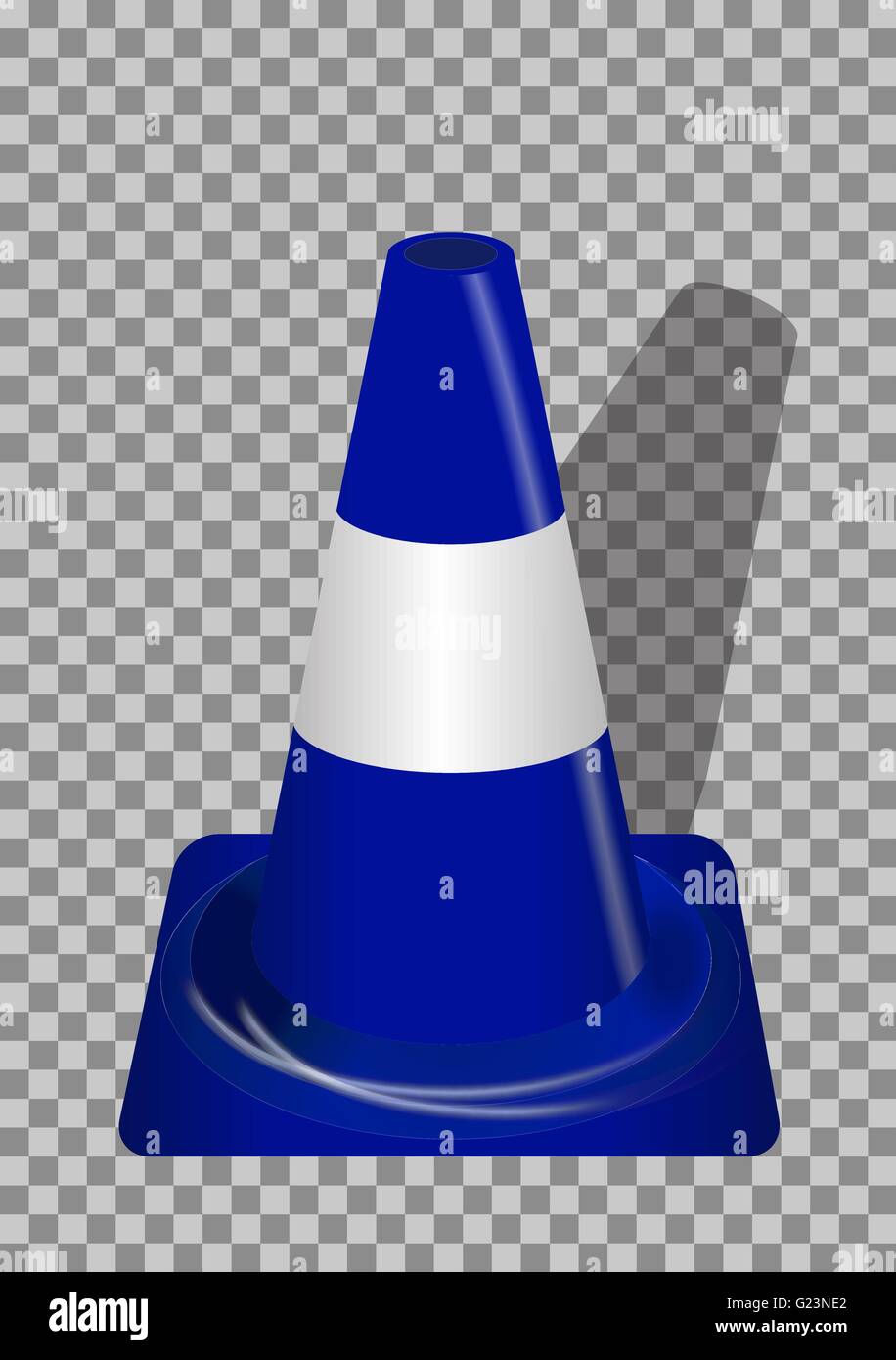 Road signs. Orange Badge guardrails. Vector Illustration.Road signs ...