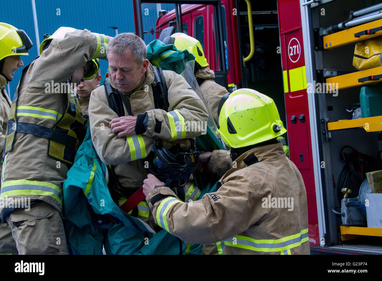 Gas tight suit hi-res stock photography and images - Alamy
