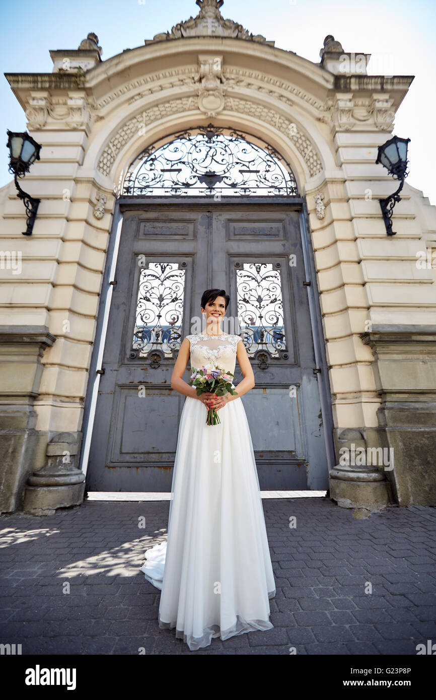 classic wedding - best bride ever Stock Photo - Alamy