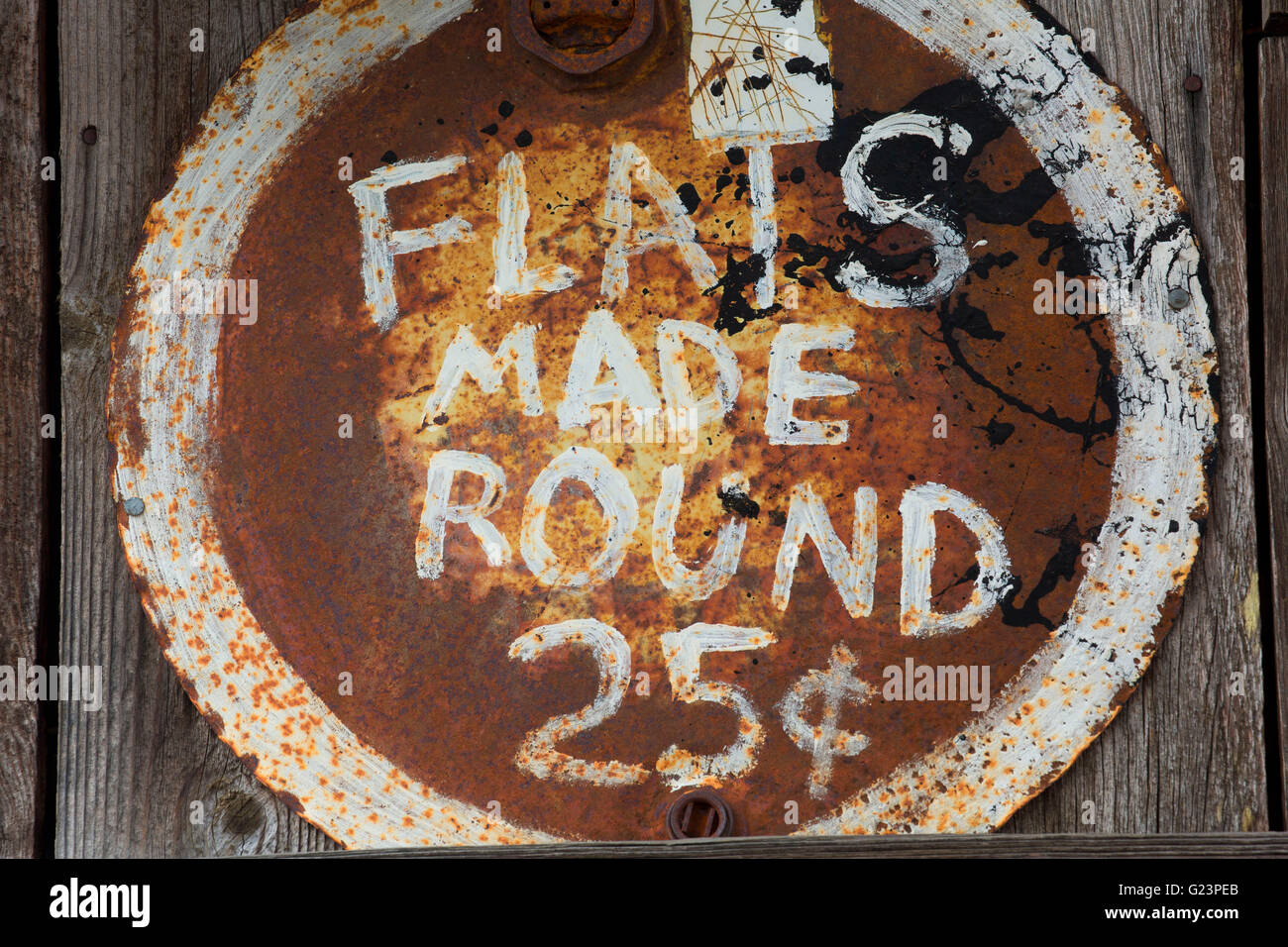 Galvin gas station, Busek Auto Museum, Galvin, Washington Stock Photo ...