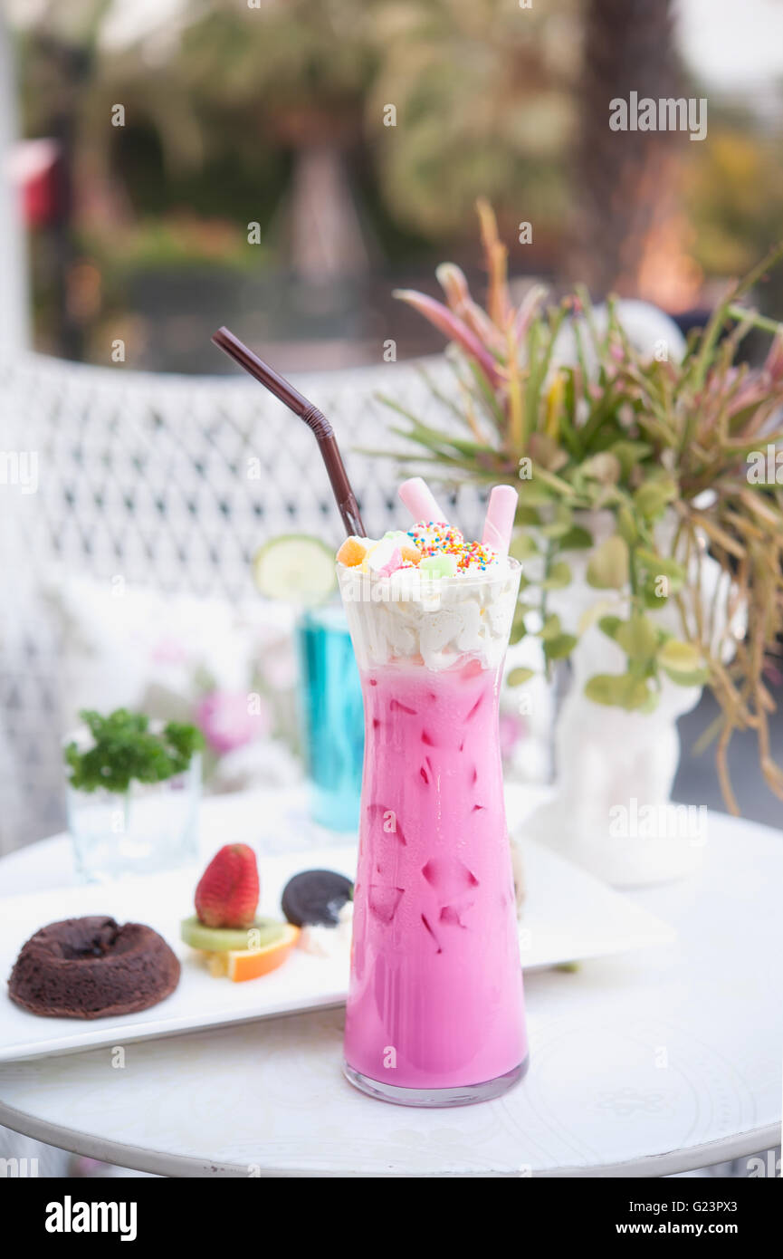 Iced milk cream hi-res stock photography and images - Alamy