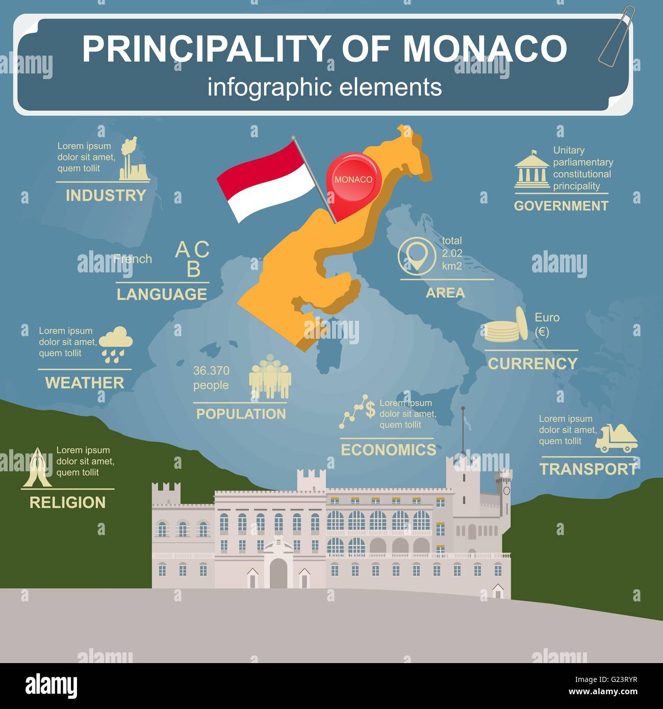 At palais Stock Vector Images - Alamy