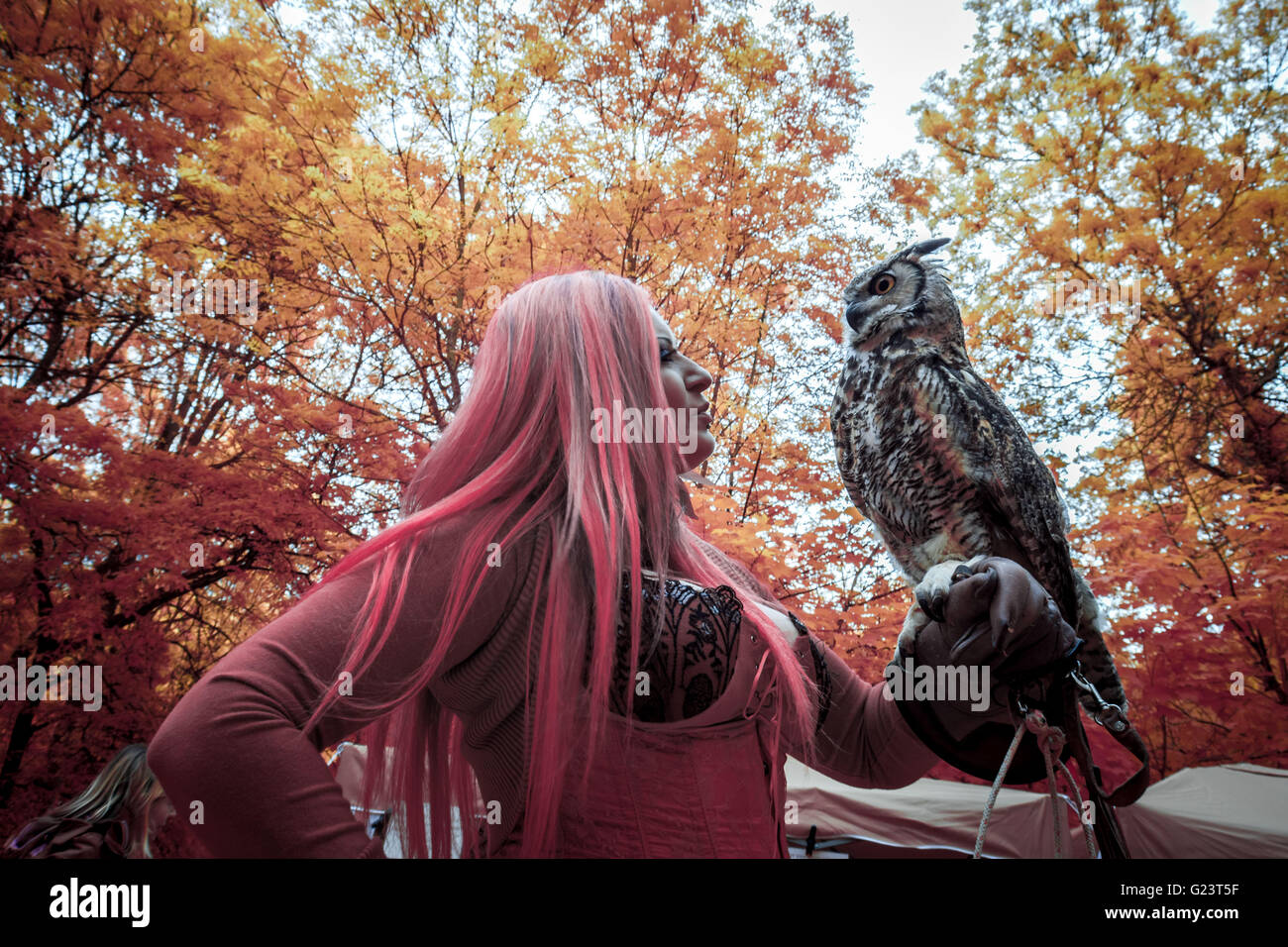 Nunhead Cemetery Annual Open Day in South East London, UK. Photographed ...