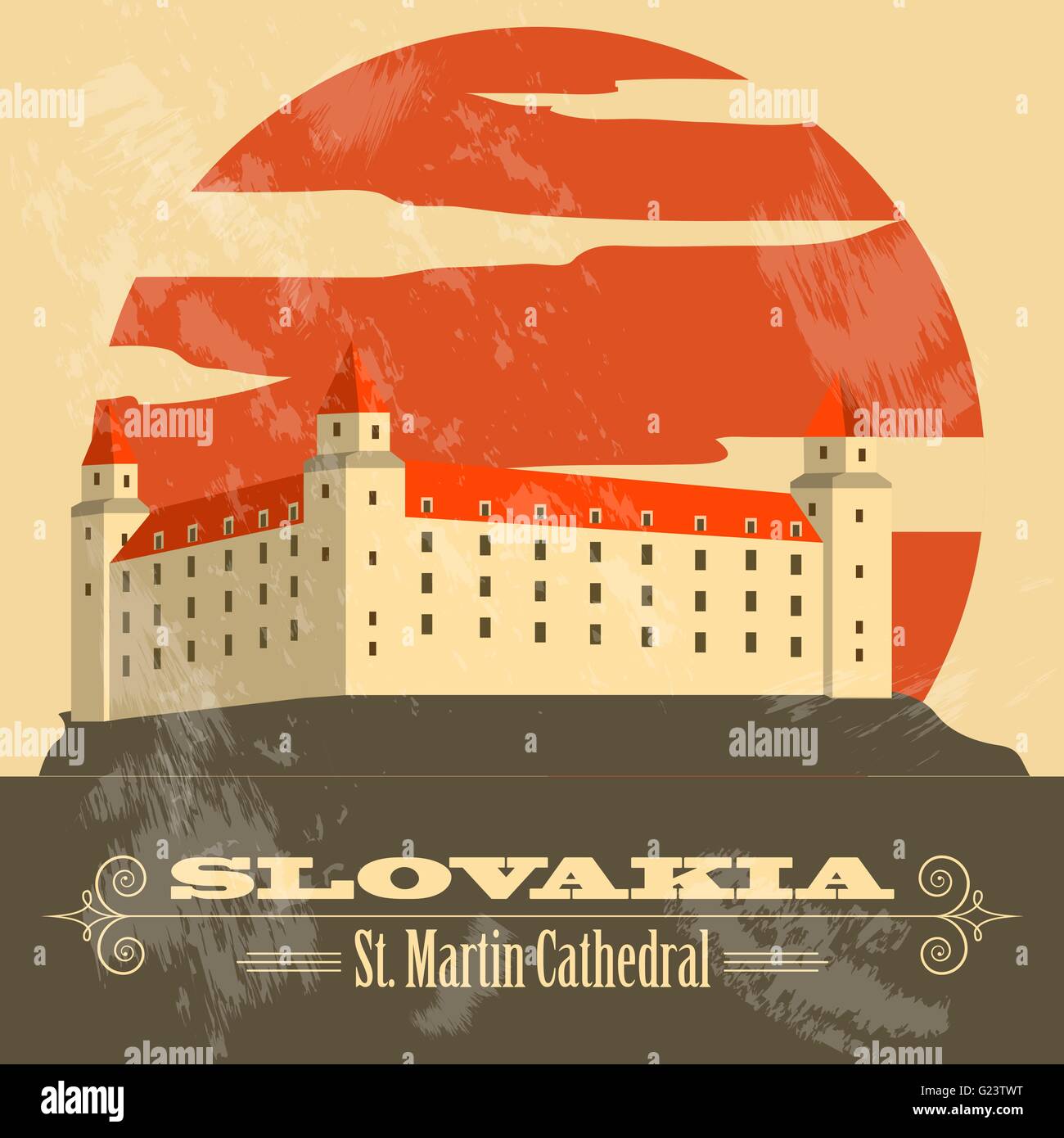 Bratislava monument Stock Vector Images - Alamy