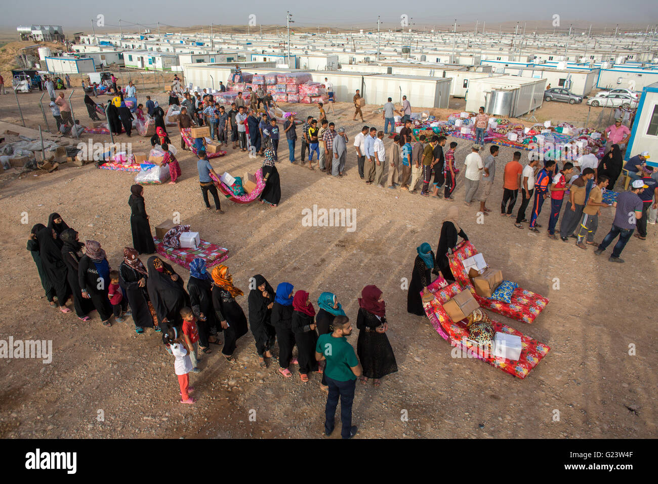 Non Food item distribution to 8000 Internally displaced Iraqi people in ...