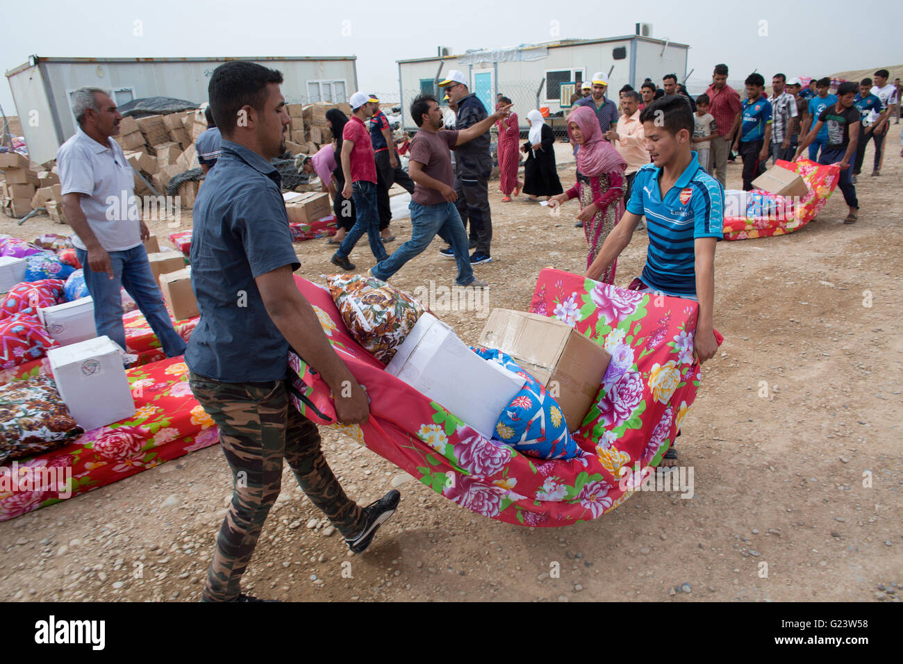 Non Food item distribution to 8000 Internally displaced Iraqi people in ...