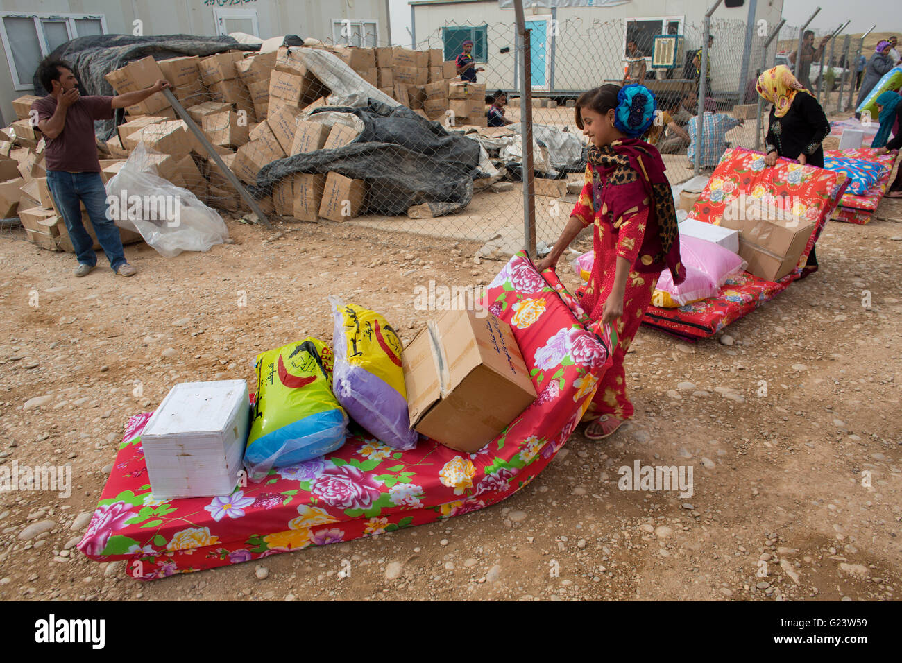 Non Food item distribution to 8000 Internally displaced Iraqi people in ...