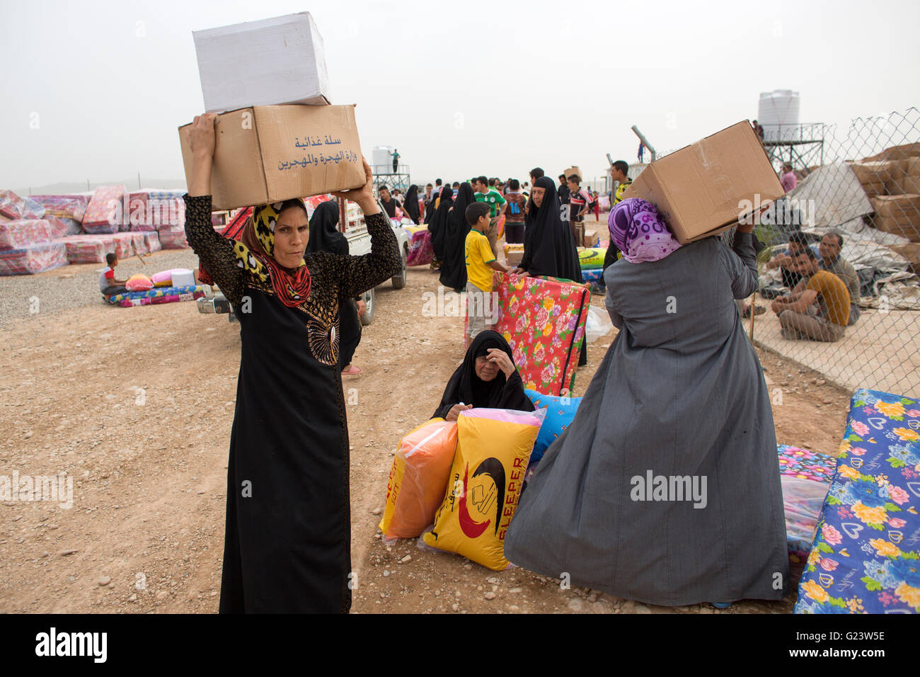 Non Food item distribution to 8000 Internally displaced Iraqi people in ...