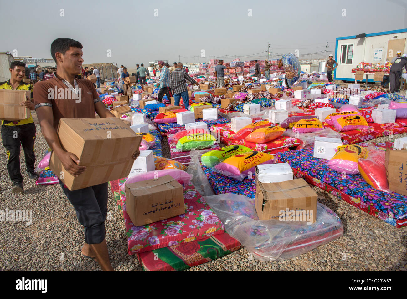 Non Food item distribution to 8000 Internally displaced Iraqi people in ...