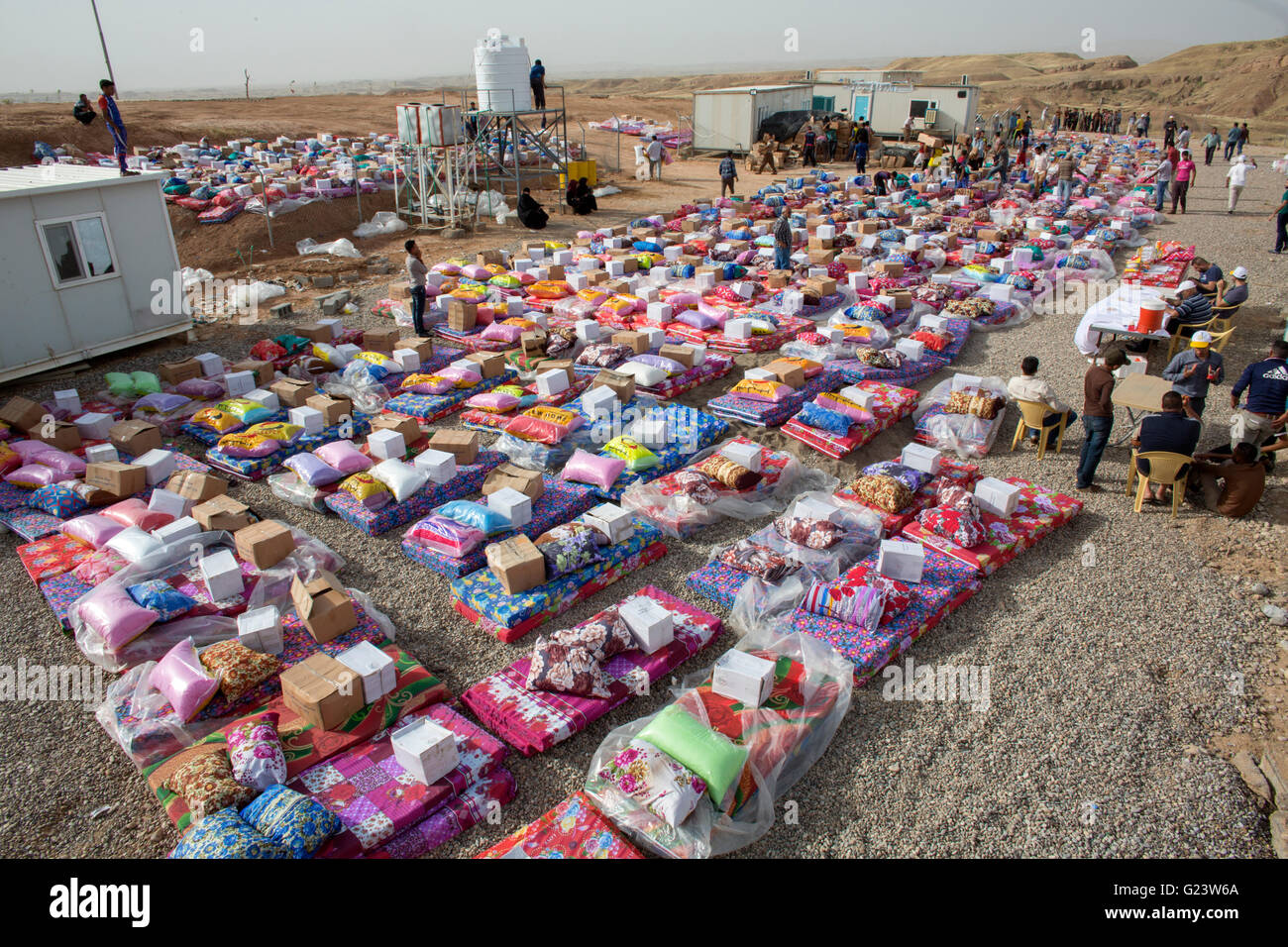 Non Food item distribution to 8000 Internally displaced Iraqi people in ...