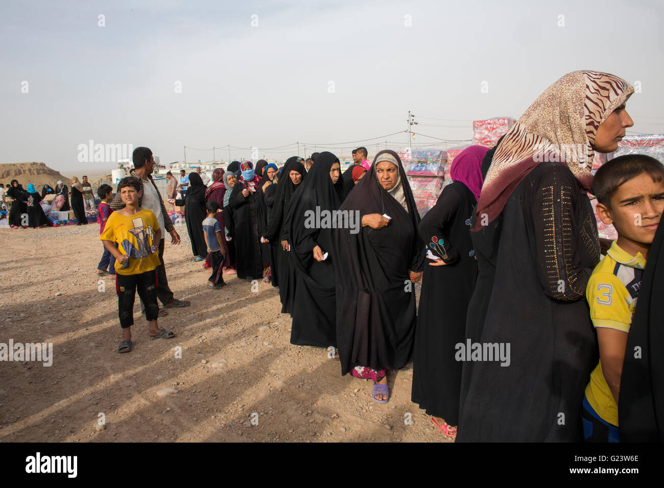 Non Food item distribution to 8000 Internally displaced Iraqi people in ...
