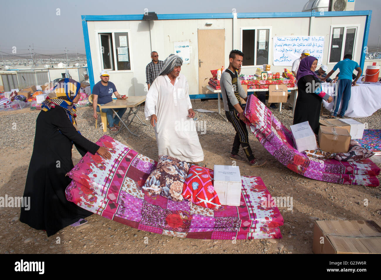 Non Food item distribution to 8000 Internally displaced Iraqi people in ...