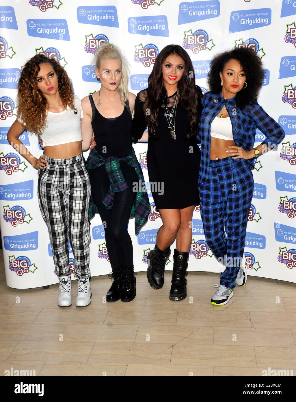 Little Mix live at the Girl Guiding Big Gig at Wembley Arena,London ...