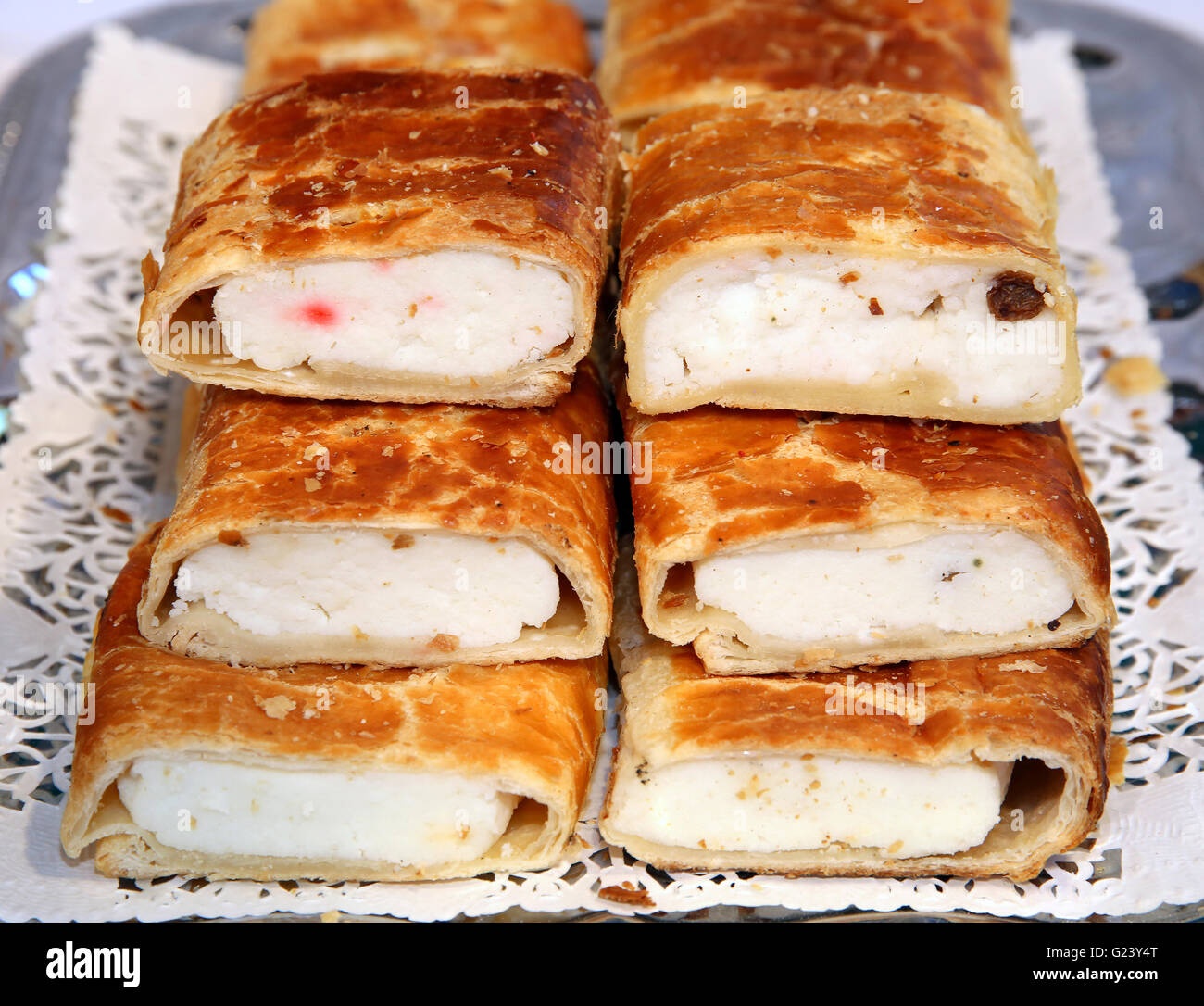 Curd cheese strudel hi-res stock photography and images - Alamy