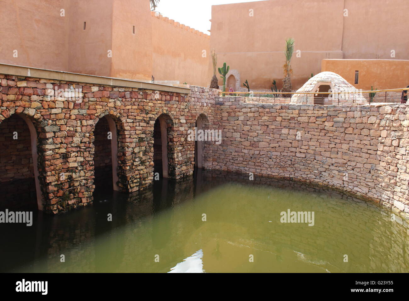 Blue Spring in the medina of Tiznit (Southern Morocco Stock Photo - Alamy