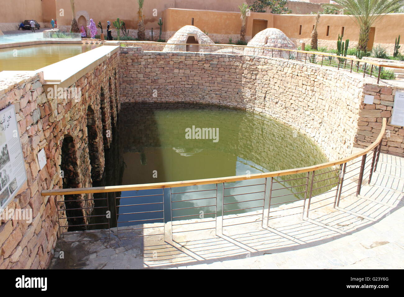 Blue Spring in the medina of Tiznit (Southern Morocco Stock Photo - Alamy