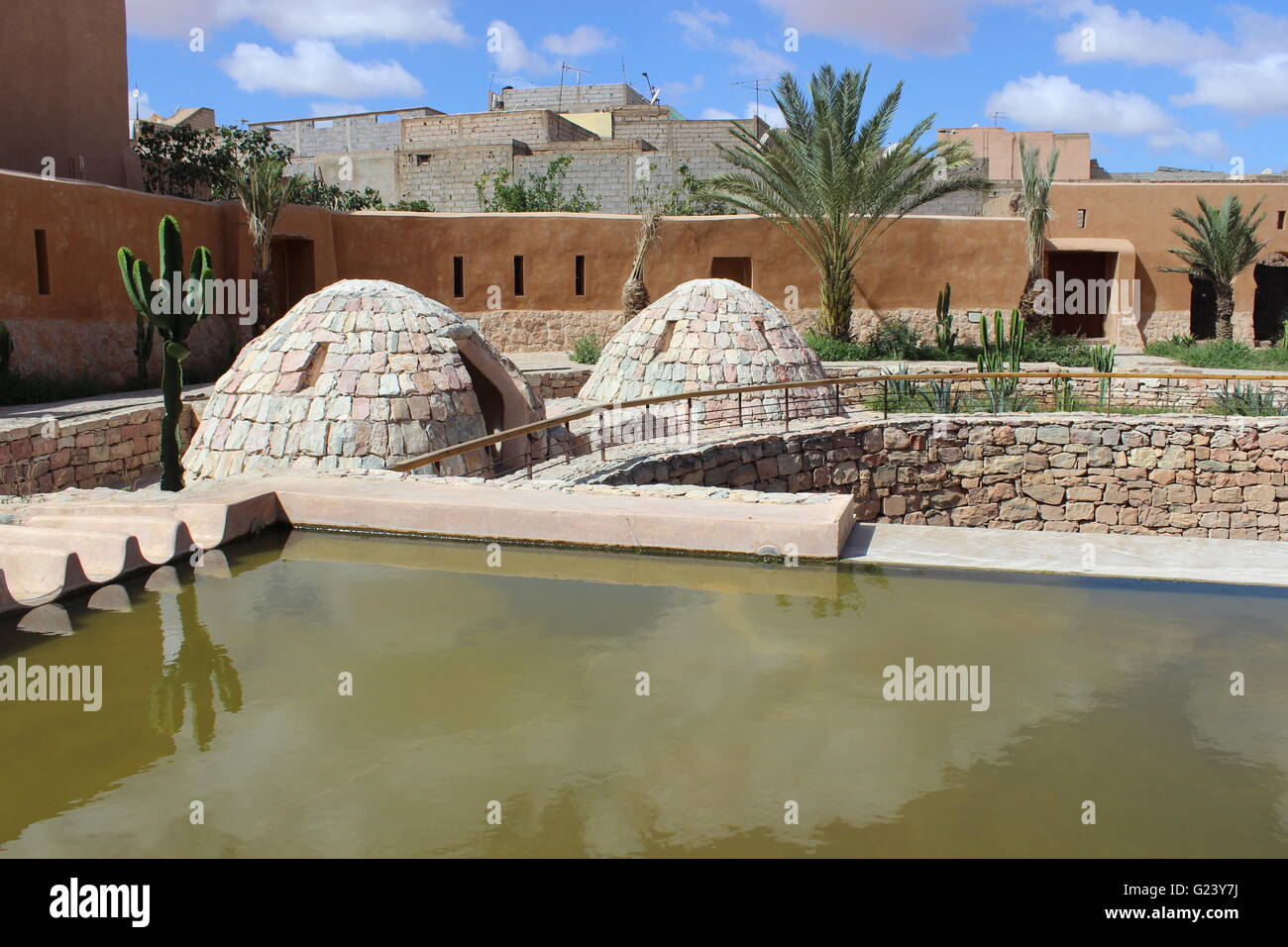 Blue Spring in the medina of Tiznit (Southern Morocco Stock Photo - Alamy