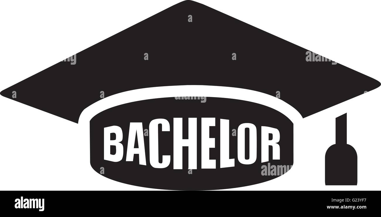 Graduation hat with bachelor Stock Vector Image & Art - Alamy