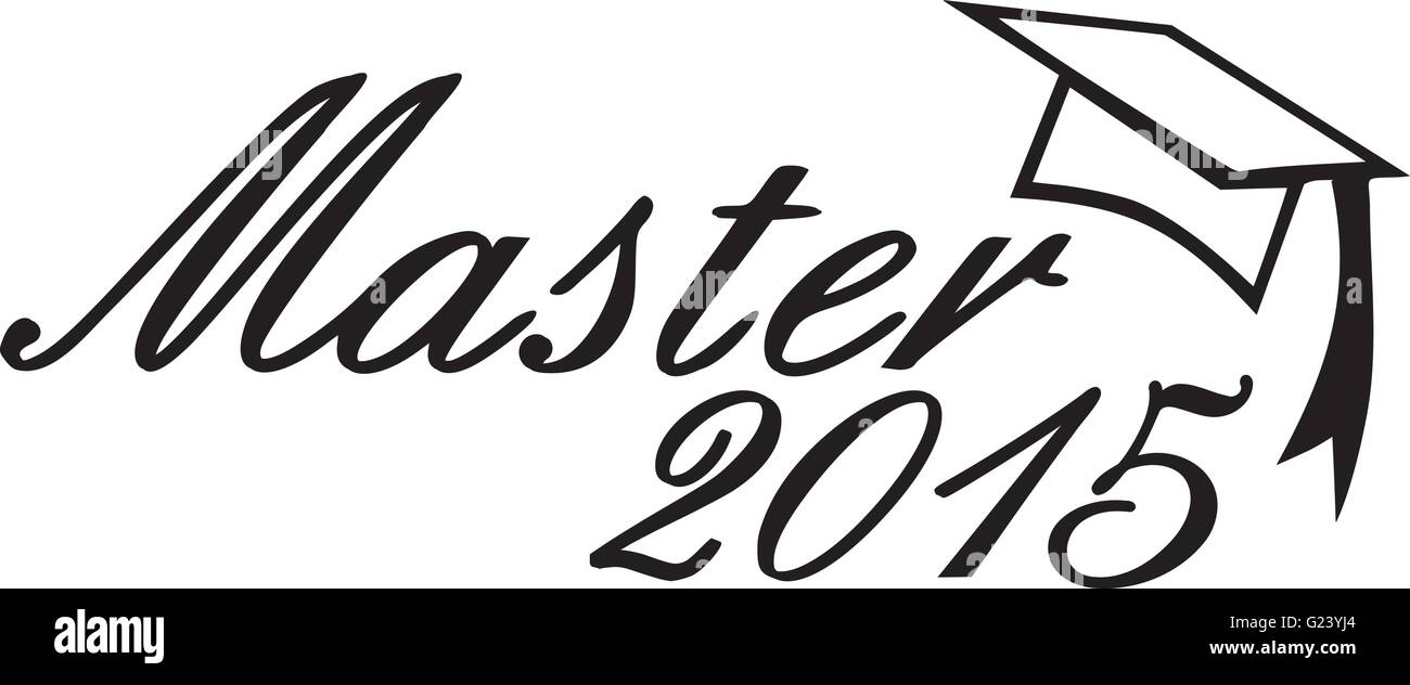 Master degree Stock Vector Images - Alamy