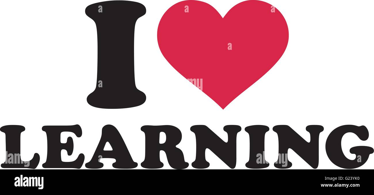 I love learning Stock Vector Image & Art - Alamy