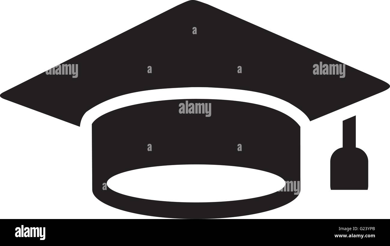Graduation hat pictogram Stock Vector Image & Art - Alamy