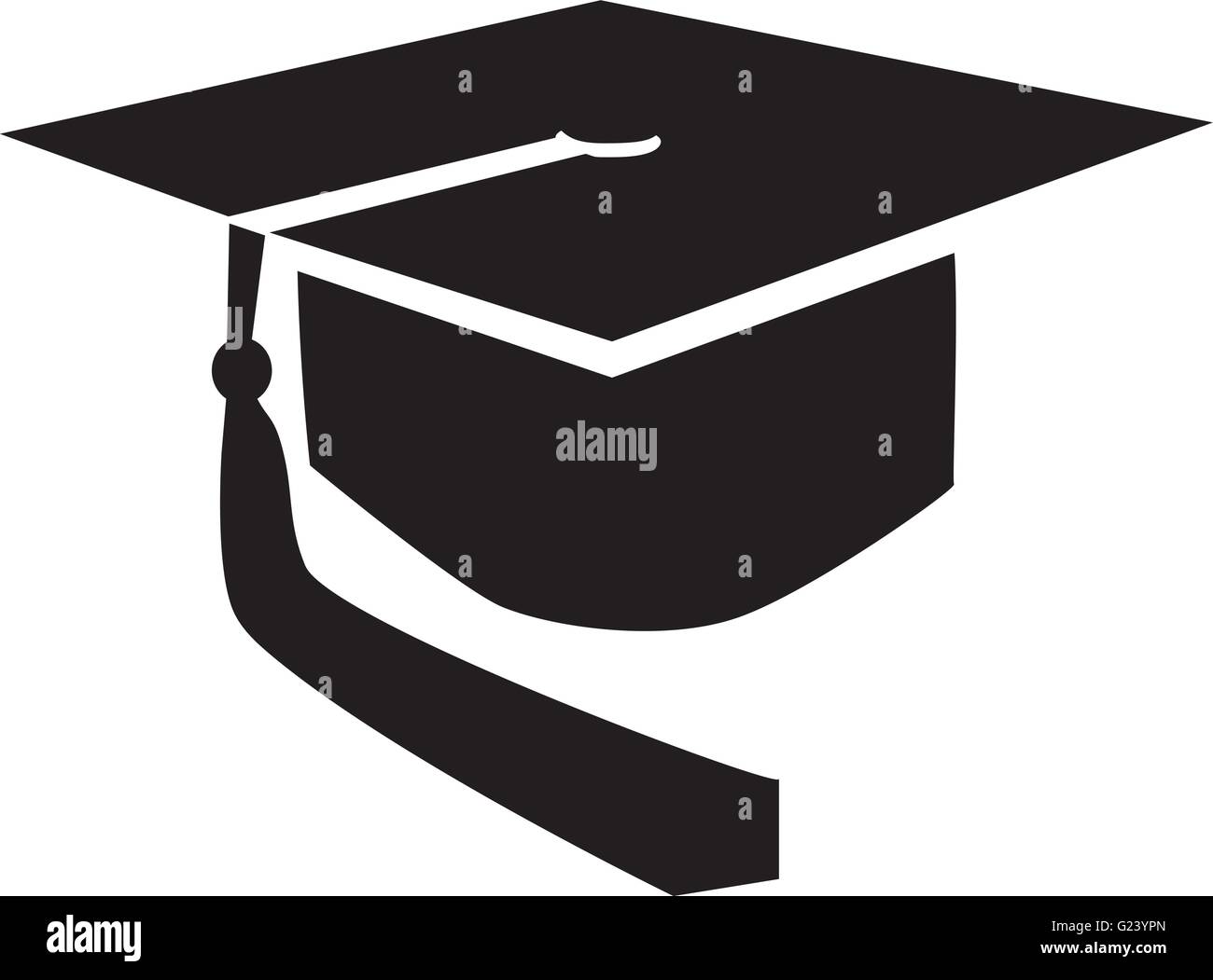 Student hat logo vectors hi-res stock photography and images - Alamy