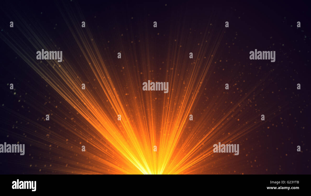 Radiating beams hi-res stock photography and images - Alamy