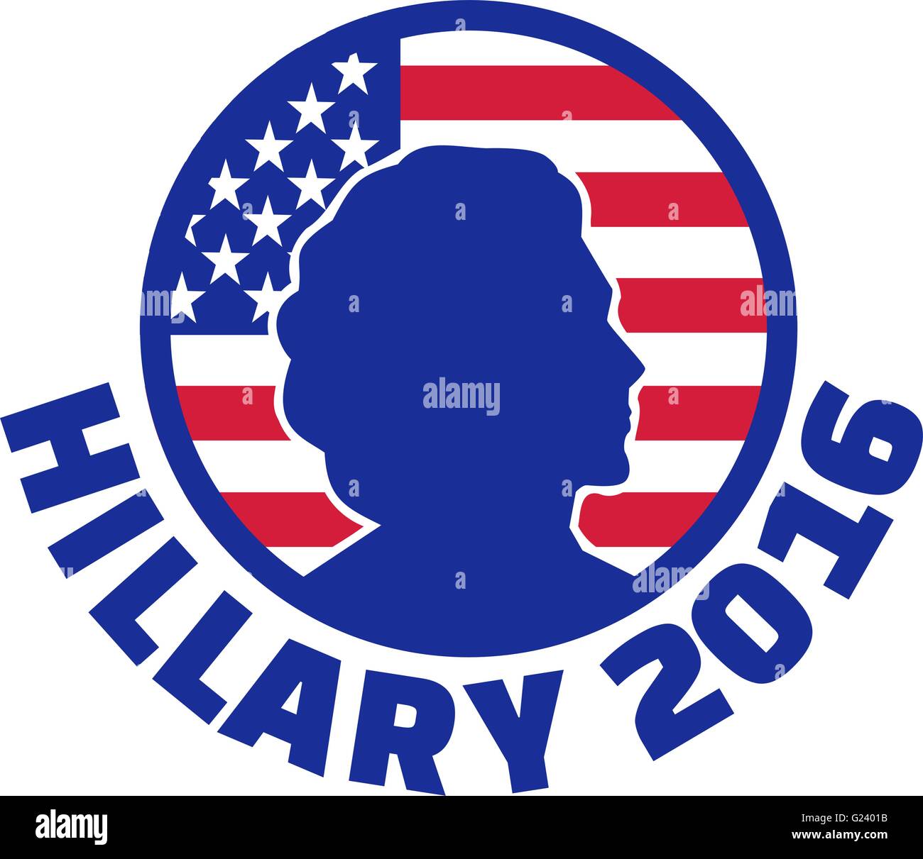 Hillary clinton 2016 logo hi-res stock photography and images - Alamy