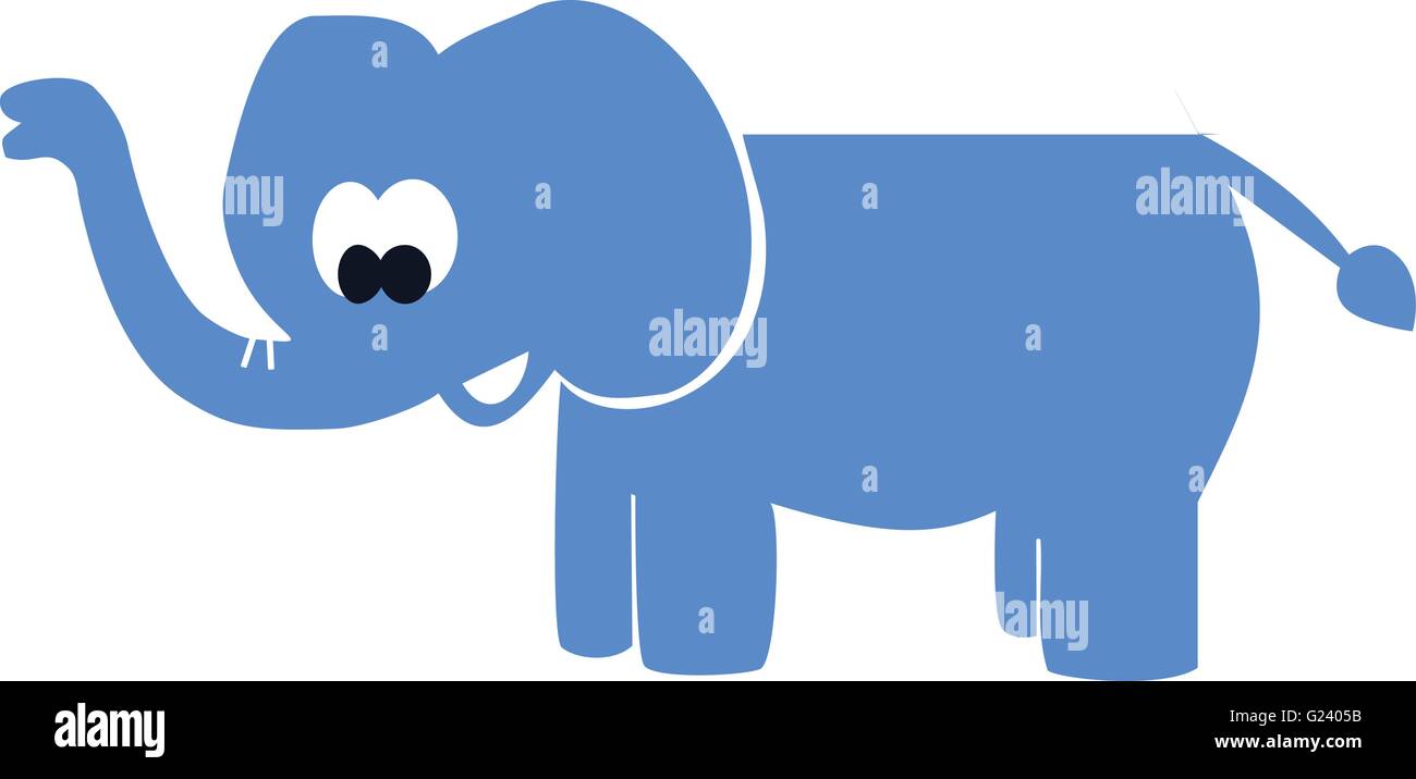 Comic elephant hi-res stock photography and images - Alamy