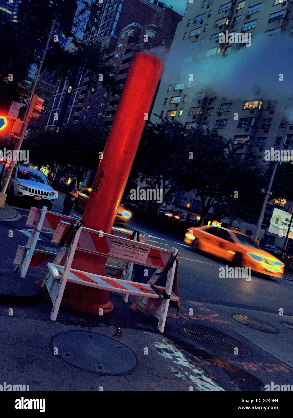 Steam stack new york city street hi-res stock photography and images ...