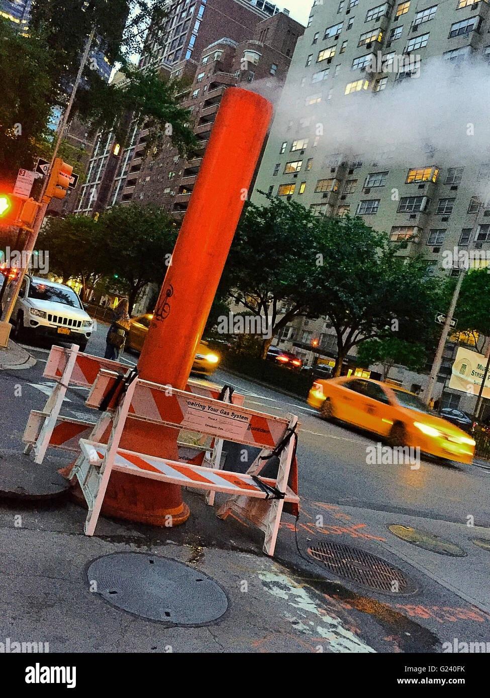 Steam stack new york city street High Resolution Stock Photography and ...