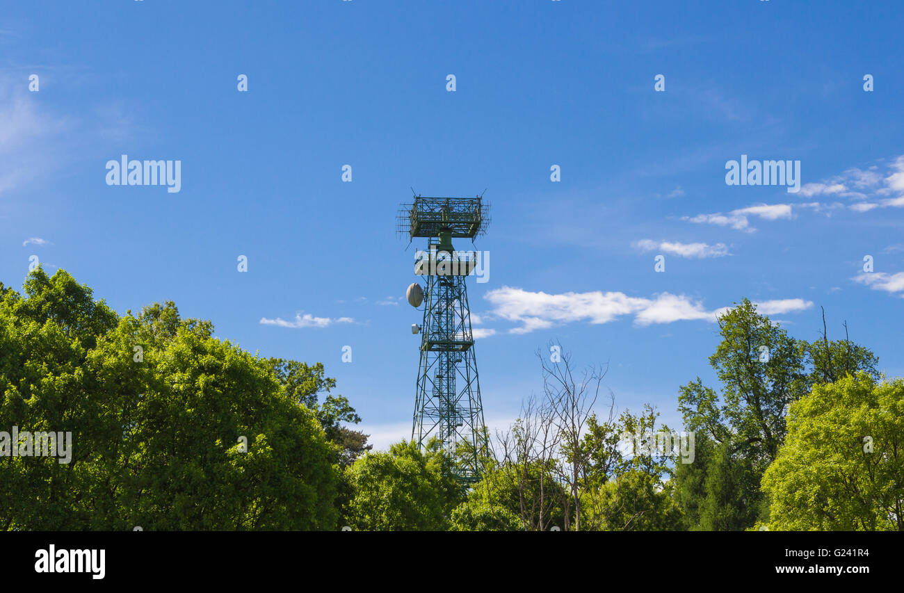 Microwave repeater station hi-res stock photography and images - Alamy