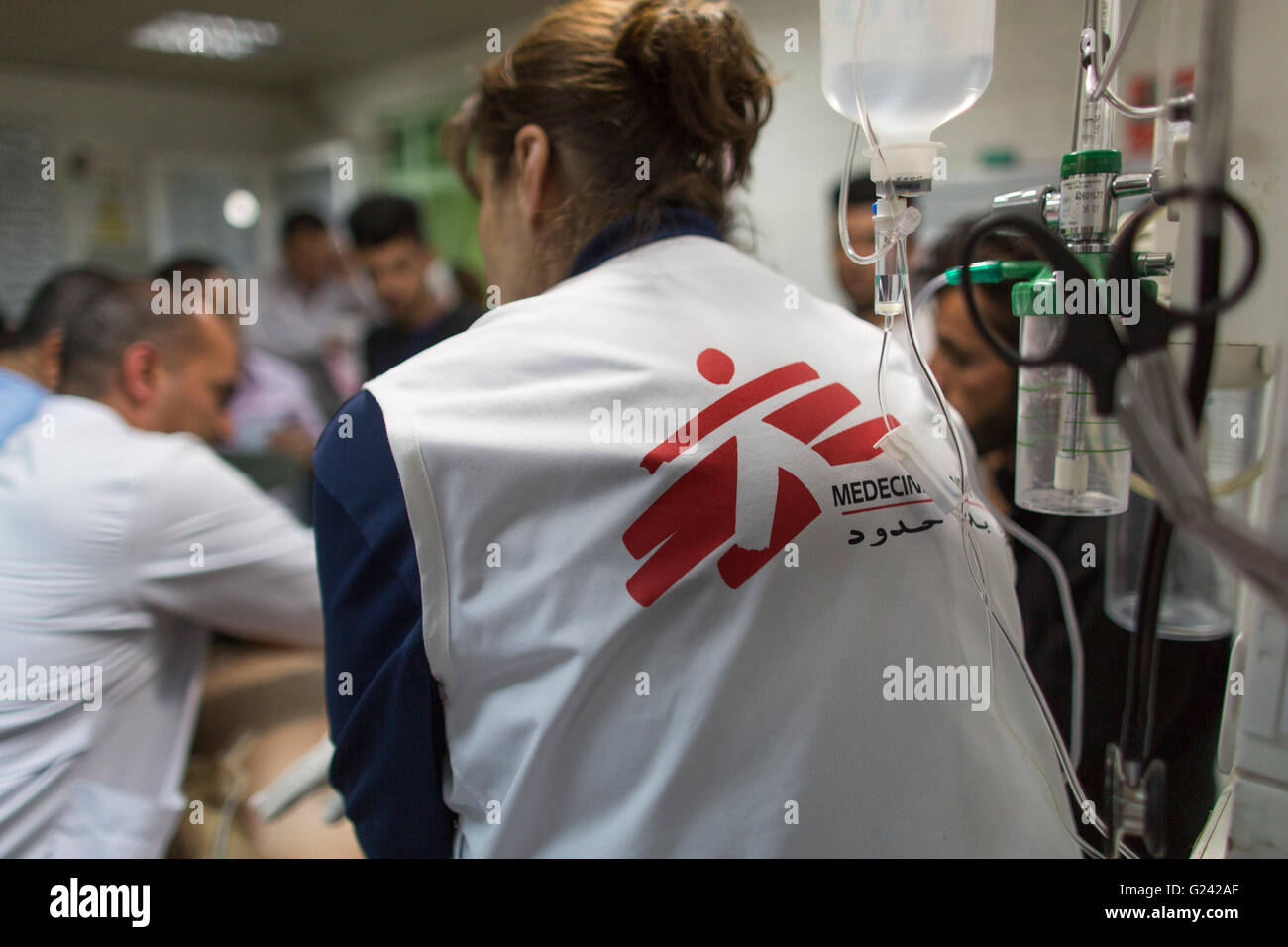 Emergency room at Sulaimaniya hospital, Iraq Stock Photo - Alamy