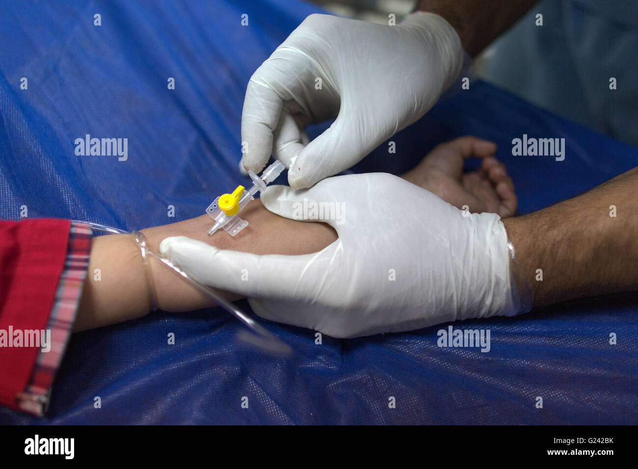 Emergency room at Sulaimaniya hospital, Iraq Stock Photo - Alamy
