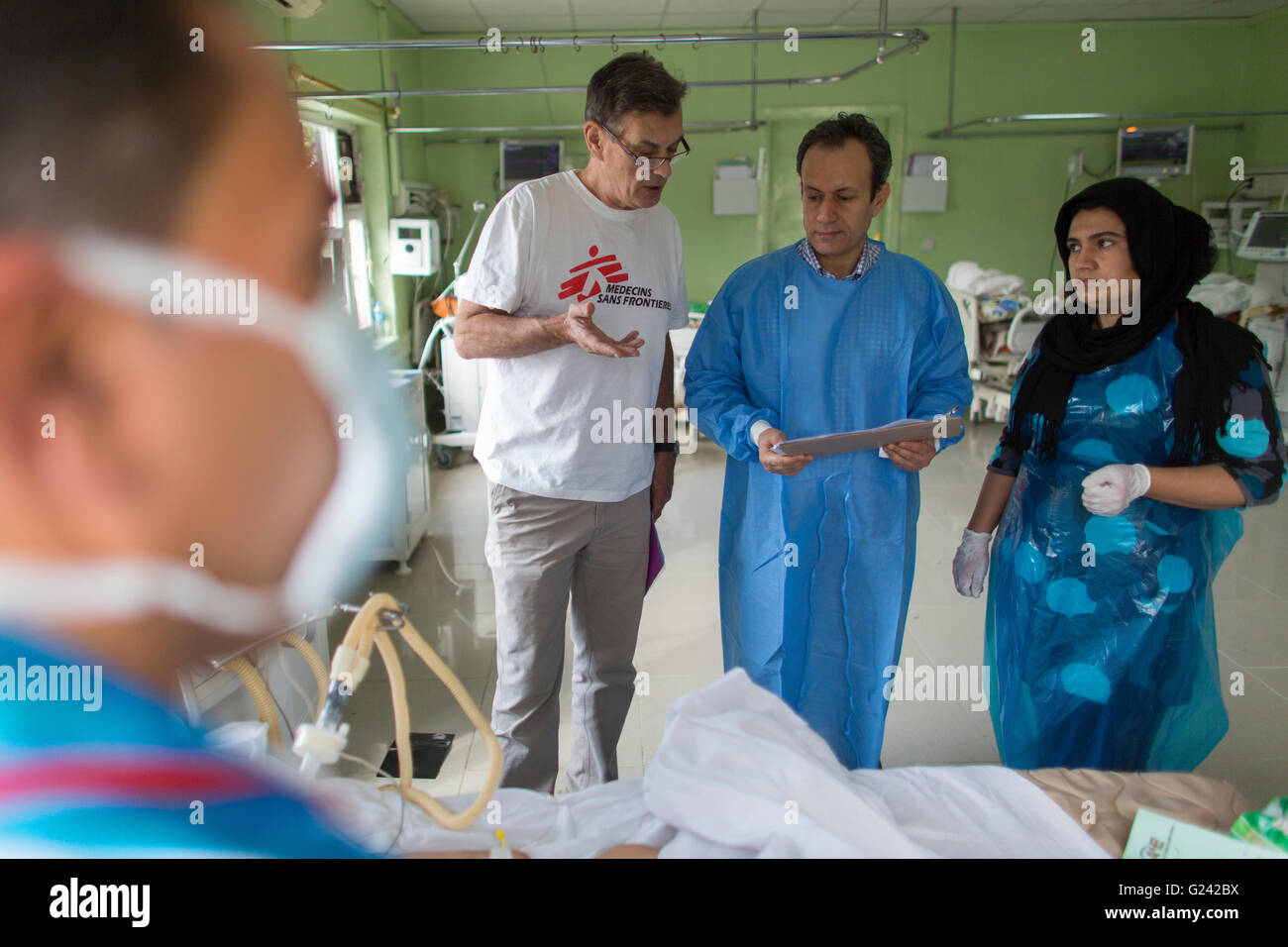 Iraqi hospital icu hi-res stock photography and images - Alamy