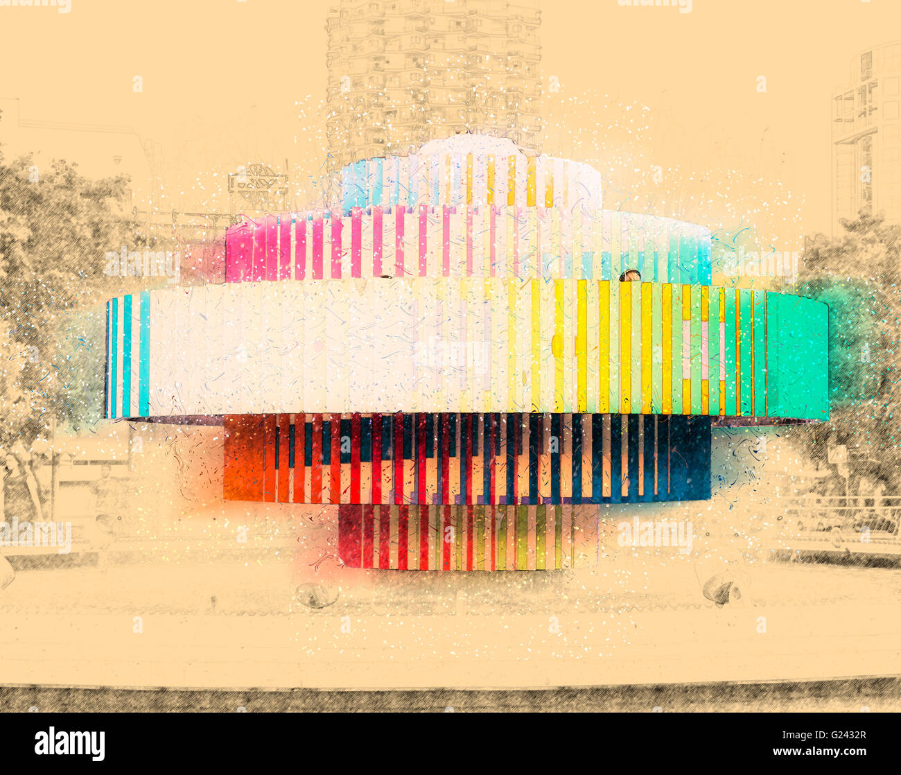 Tel aviv dizengoff circle hi-res stock photography and images - Alamy