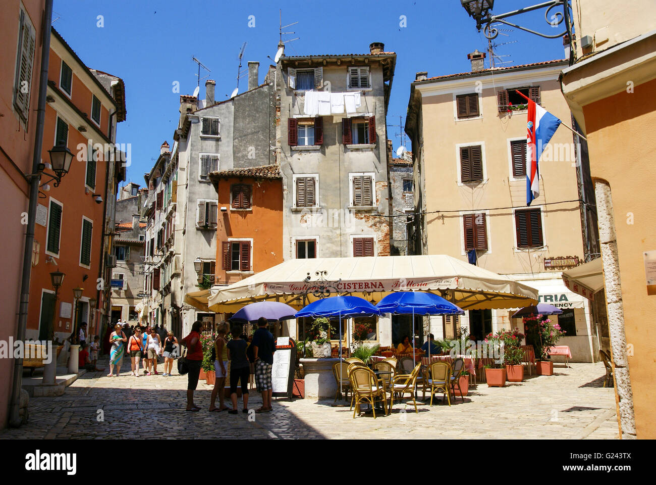 Rovinj (Rovigno) is a city in Croatia situated on the north Adriatic ...