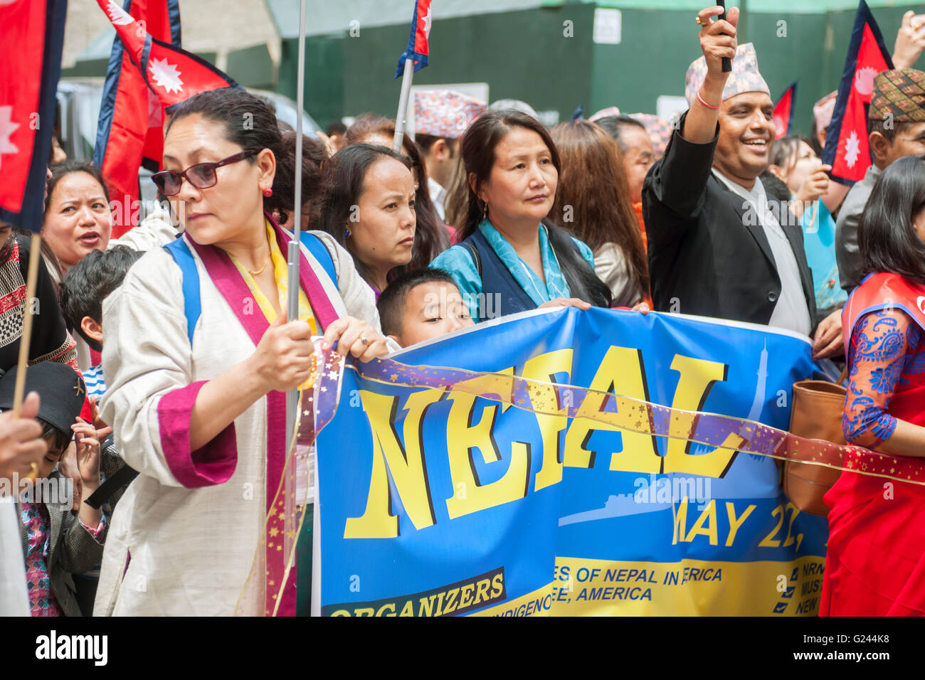 Hundreds of members of the Nepalese diaspora with their families and ...