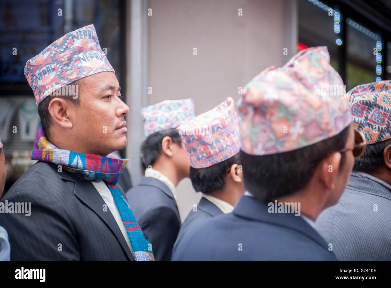 Hundreds of members of the Nepalese diaspora with their families and ...